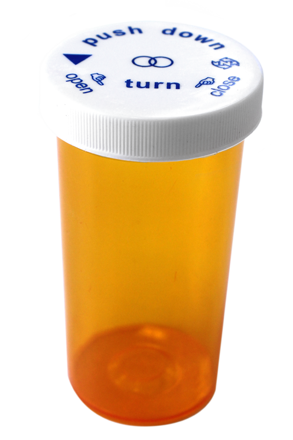 StirlingFildes | VIALS - 40 DRACHM WITH CR CAP (AMBER) CHILD PROOF CAP ...